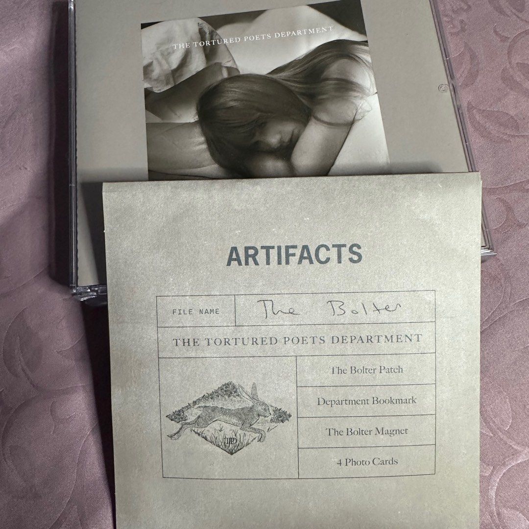 Taylor swift TTPD collector edition bonus track the bolter, Musik ...