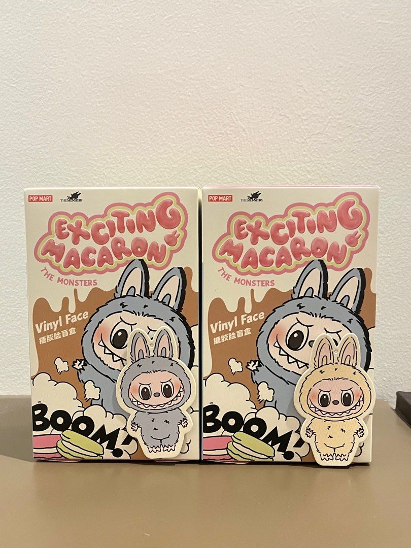 THE MONSTERS LABUBU V1 MACARON AND V2 HAVE A SEAT SETS, Hobbies & Toys ...