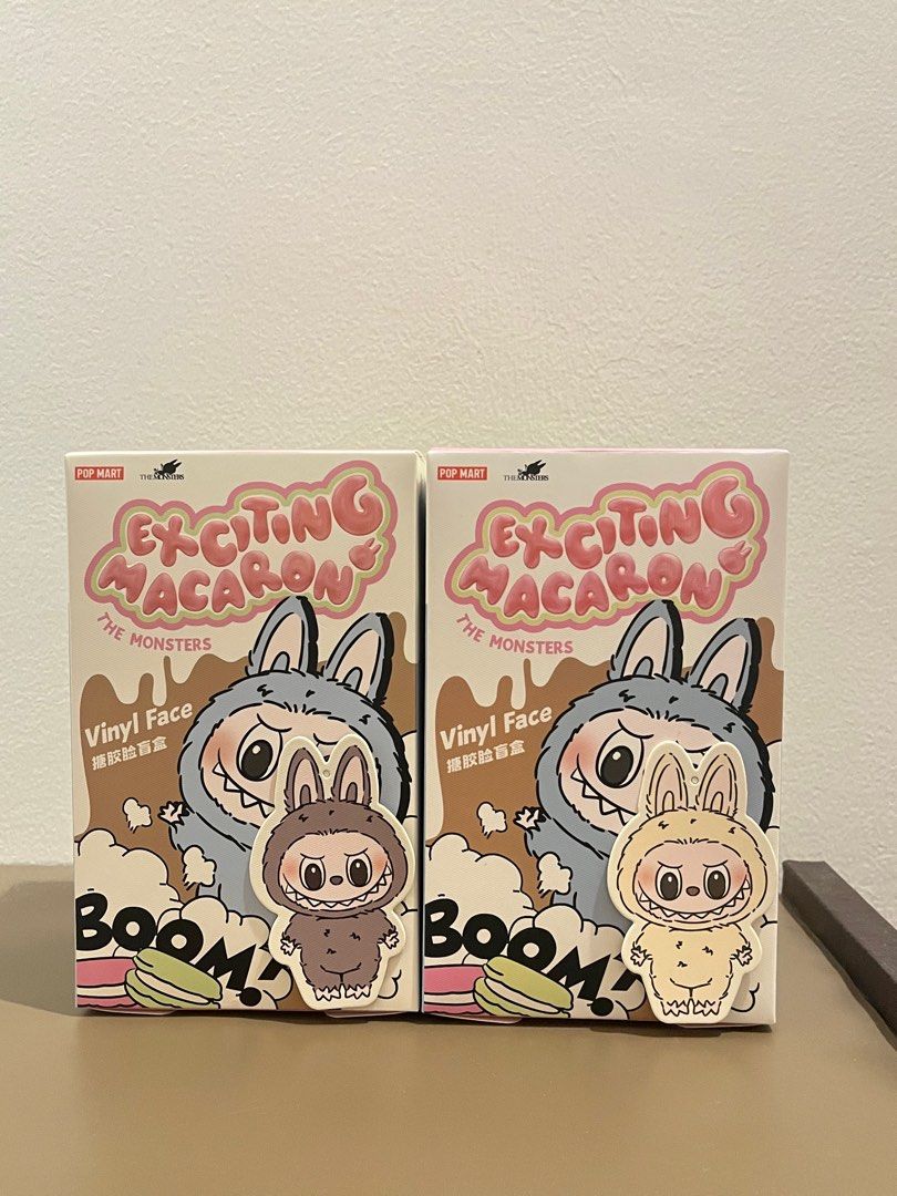 THE MONSTERS LABUBU V1 MACARON AND V2 HAVE A SEAT SETS, Hobbies & Toys ...