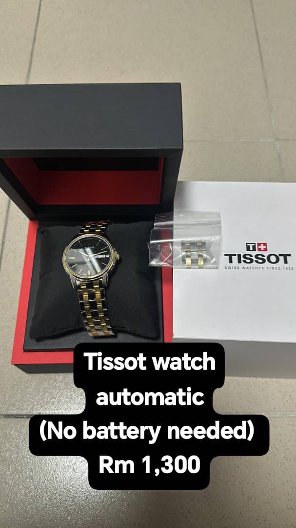 Tissot automatic watch, Luxury, Watches on Carousell