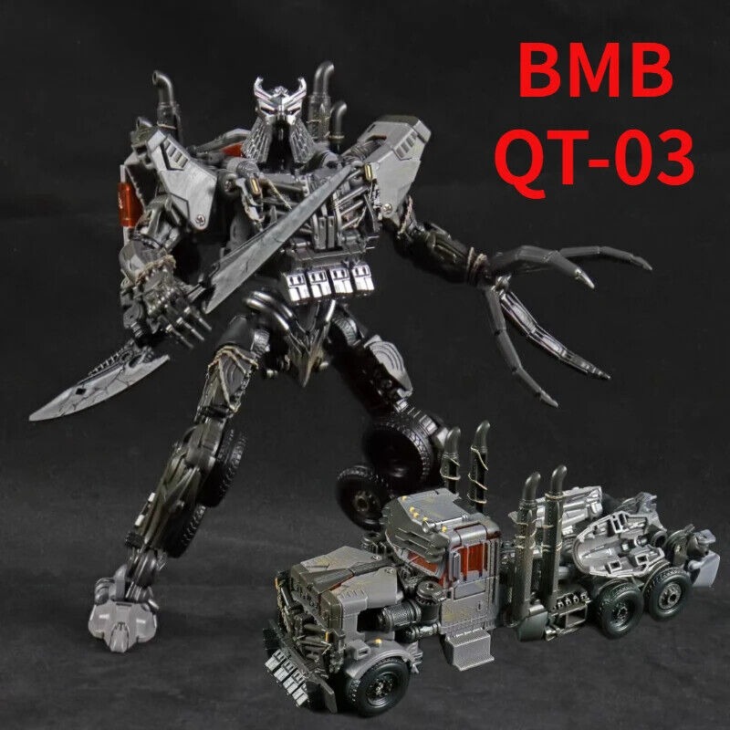 Transformers Rise of The Beasts QT03 Scourge Truck Car Robot Mech Wars ...