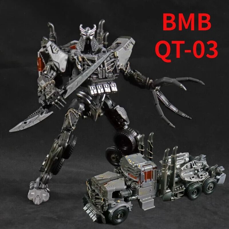 Transformers Rise of The Beasts QT03 Scourge Truck Car Robot Mech Wars ...