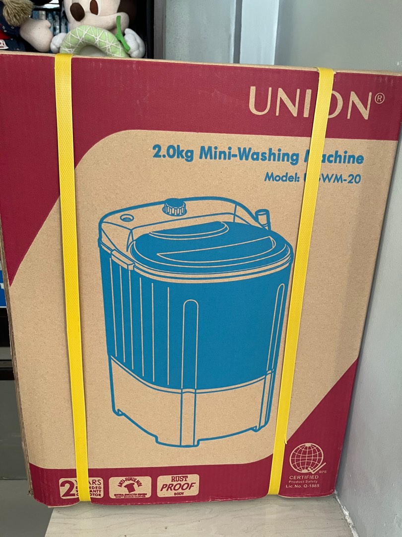 UNION MINI WASHING MACHINE, TV & Home Appliances, Washing Machines and ...