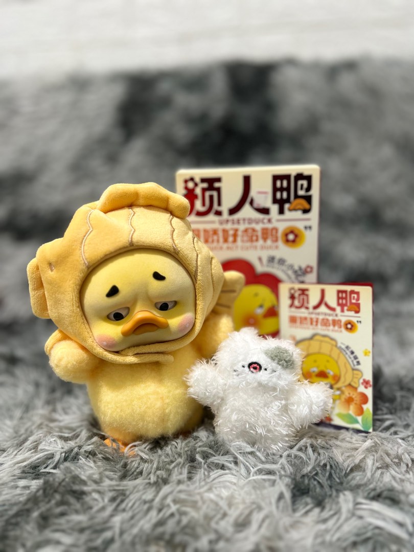 Upset Duck Labubu Babythree Maytree Pop Mart Figure, Toys ...