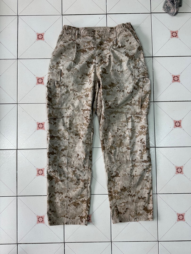 USMC US MARINE Desert digital marpat camo pants., Men's Fashion ...