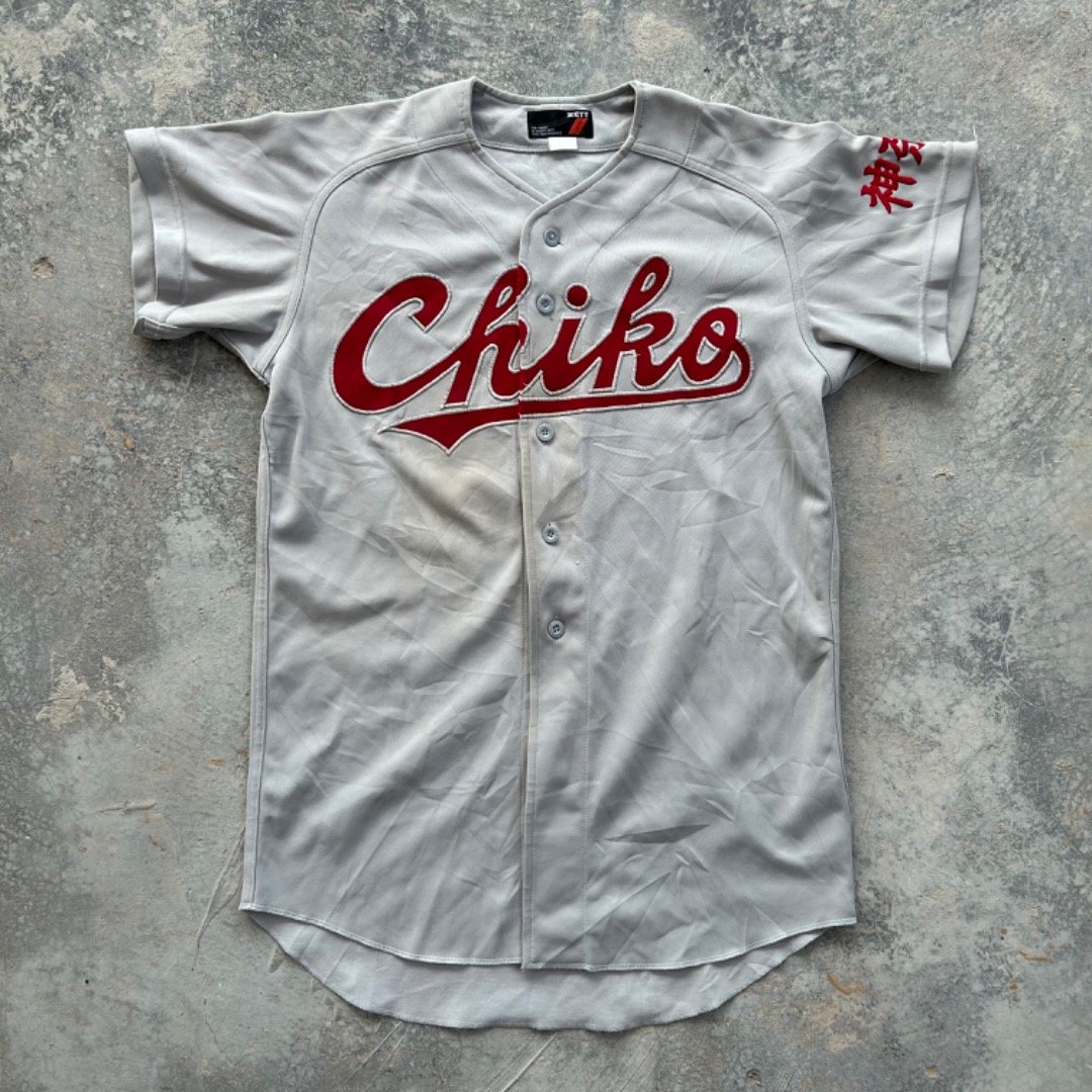 Vintage Chiko Japanese Baseball Team Buttoned Jersey, Men's Fashion ...