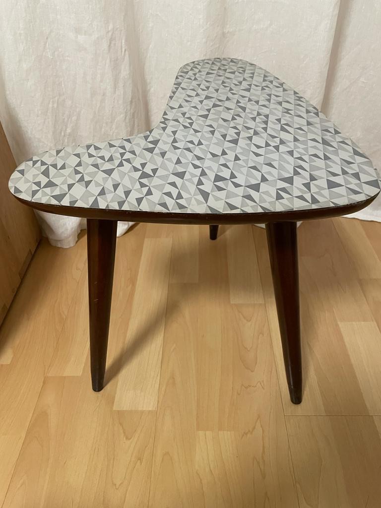 Vintage Formica boomerang table, Furniture & Home Living, Furniture ...