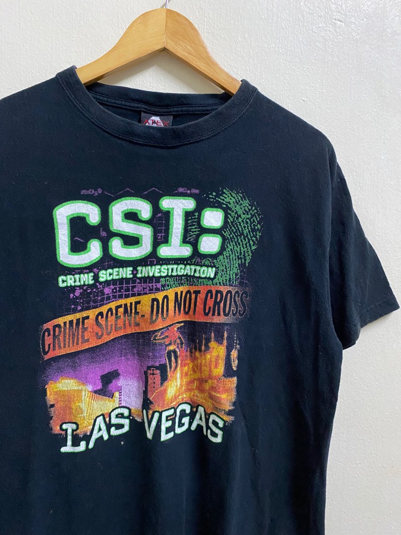 Vintage Movie CSI Las Vegas Shirt, Men's Fashion, Tops & Sets, Tshirts ...