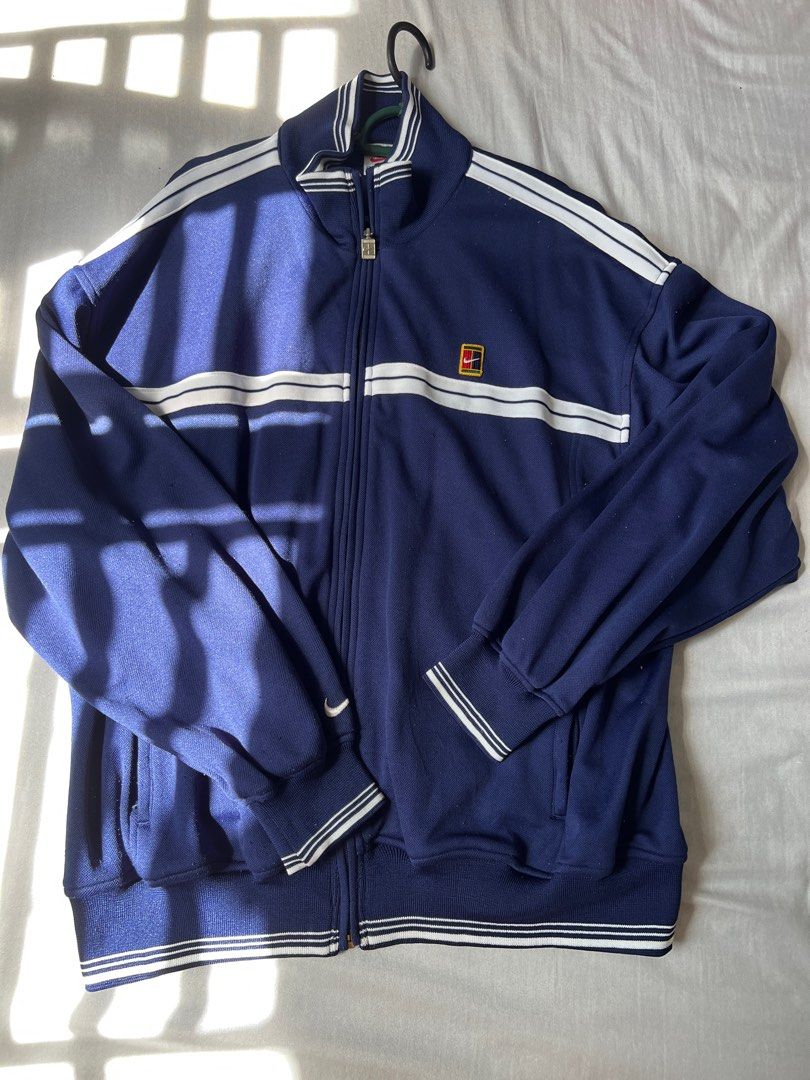 VINTAGE NIKE COURT JACKET, Men's Fashion, Coats, Jackets and Outerwear ...