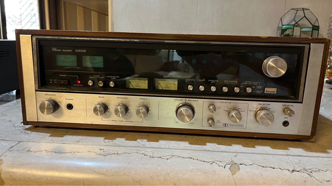 Vintage sansui stereo receiver 8080db, Audio, Soundbars, Speakers ...
