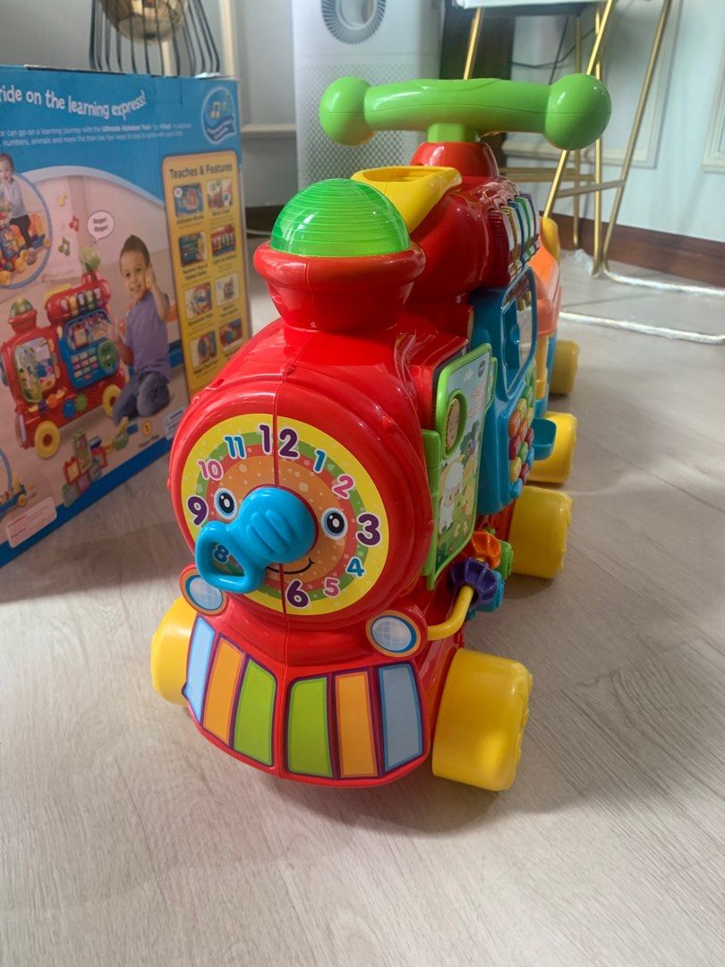 VTECH TRAIN WITH BOX, Babies & Kids, Infant Playtime on Carousell
