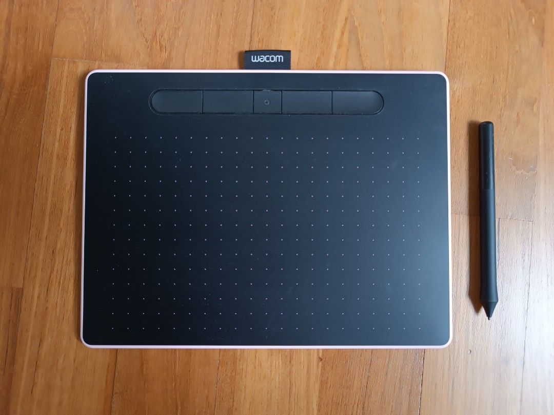 Wacom wireless Bluetooth BT pen tablet 6100wl large size, Computers ...