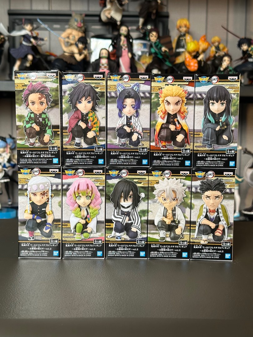 WCF Hashira Set of 10, Hobbies & Toys, Toys & Games on Carousell