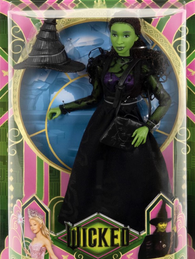 Wicked Elphaba Barbie Doll, Hobbies & Toys, Collectibles & Memorabilia ...
