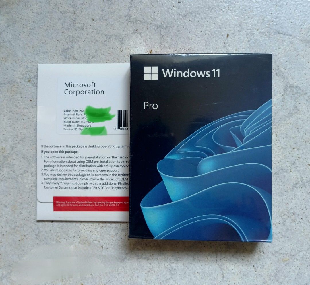 Windows 10 & 11 Pro DVD Usb/Windows 11 Pro/Win 11 home/DVD Usb Sealed ...