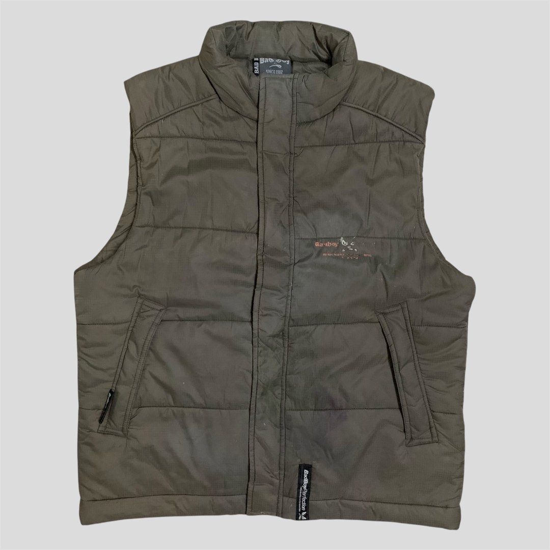 Y2K Badboy Puffer Vest, Men's Fashion, Tops & Sets, Vests on Carousell