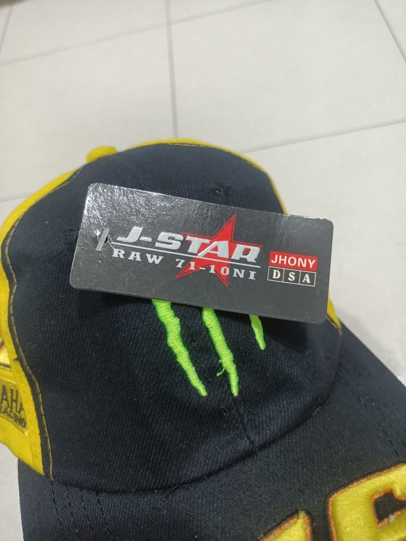 YAMAHA VR46 MONSTER Cap/Topi Moto GP, Men's Fashion, Watches ...