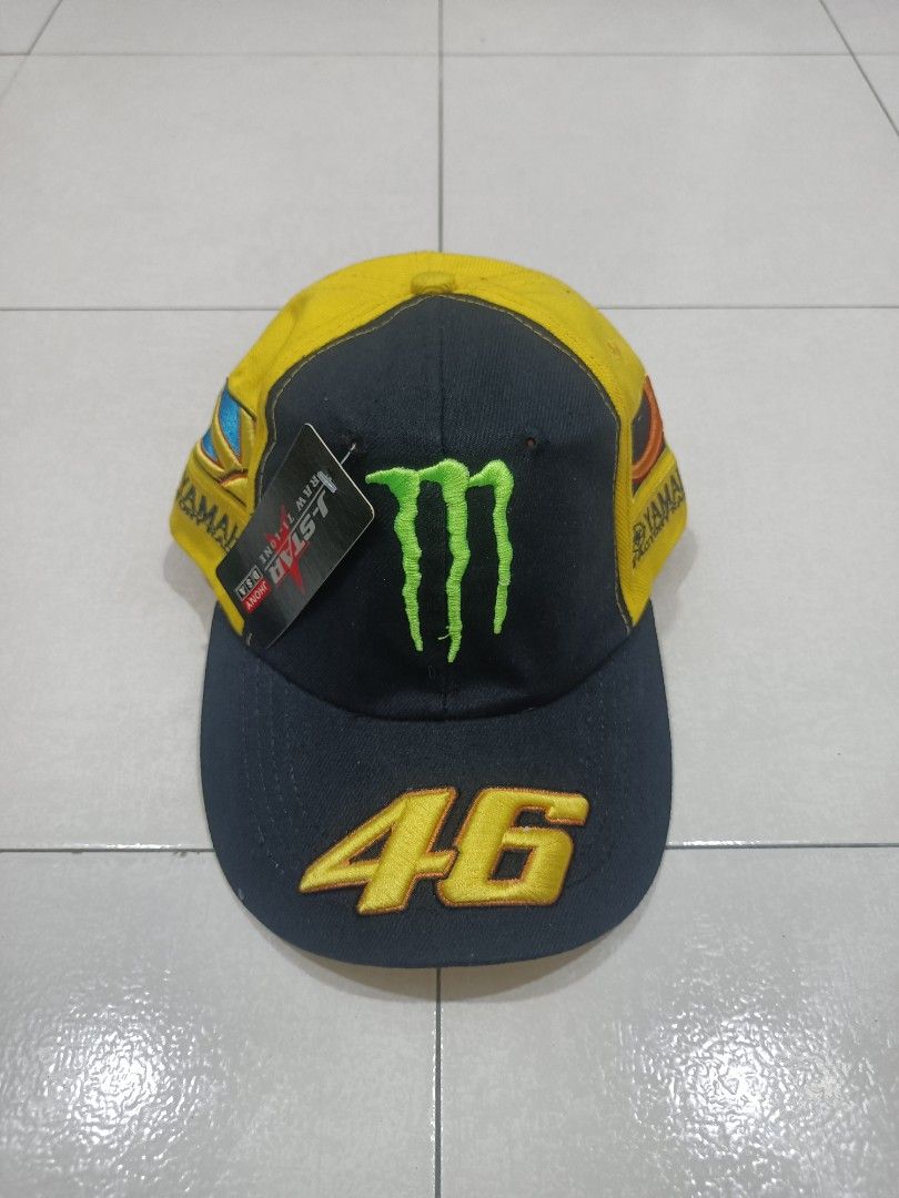 YAMAHA VR46 MONSTER Cap/Topi Moto GP, Men's Fashion, Watches ...