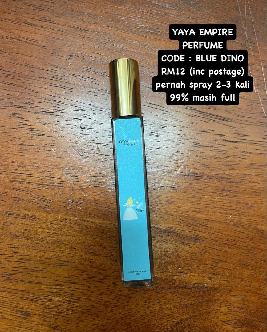 Yaya Perfume Blue Dino, Beauty & Personal Care, Fragrance & Deodorants on Carousell