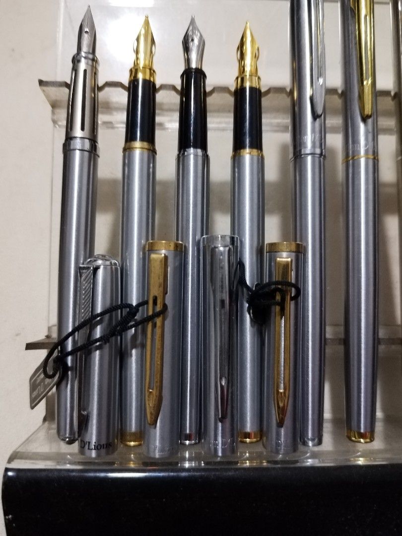 18pcs fountain pen rollerball pen ballpen allan dlious mario valentino ...