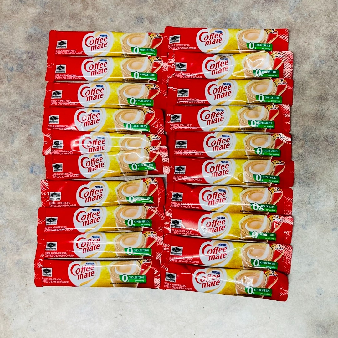50 Sachets Coffeemate Kopi Mate (5g per sachet) Nestle Coffee Powdered ...