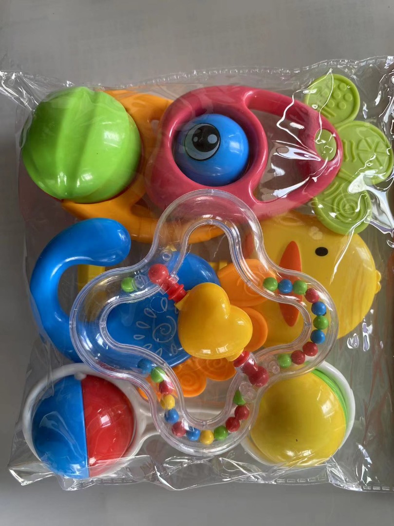 6 Pcs Baby Sensory Ringing Toys, Hobbies & Toys, Toys & Games on Carousell