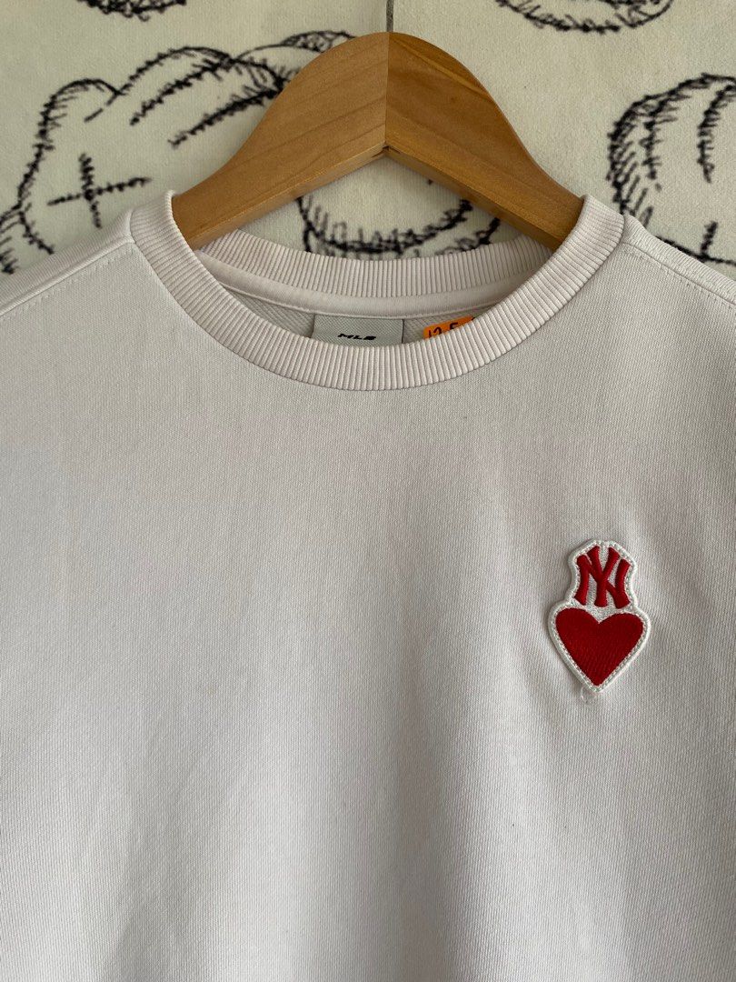 ( KIDS ) MLB NEW YORK YANKEES HEART SMALL LOGO, Babies & Kids, Babies ...