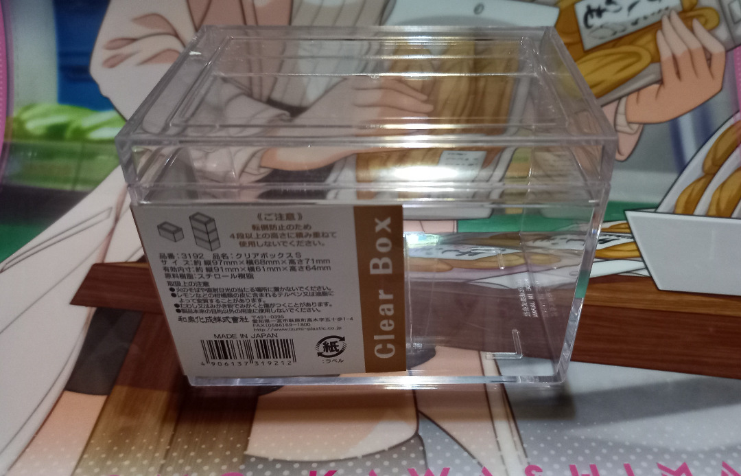 Acrylic Clear Box for Storing Trading Cards and Photo Cards, Furniture ...