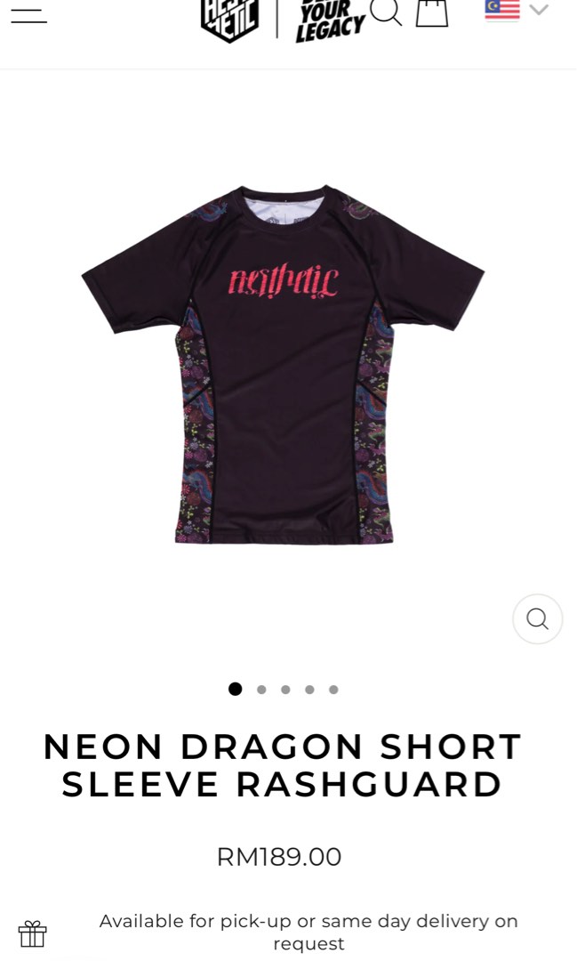 Aesthetic rashguard unisex, Men's Fashion, Activewear on Carousell