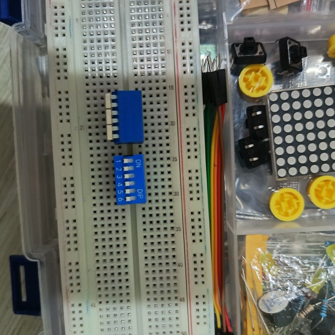 Arduino Upgraded Learning Kit V2 by MakerLab with icss, dip switches ...