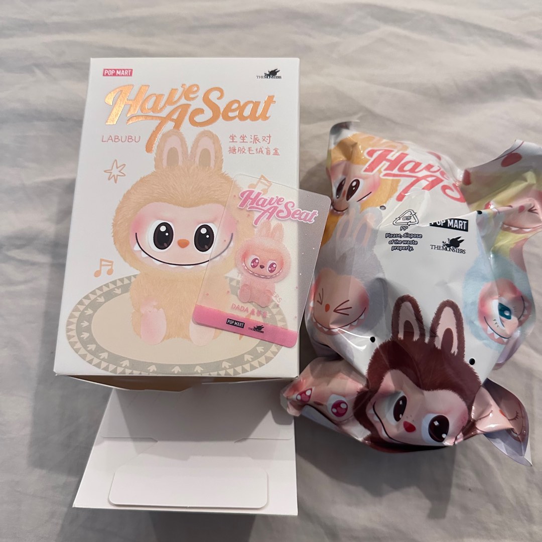 Authentic Labubu V2 Dada, Hobbies & Toys, Toys & Games on Carousell