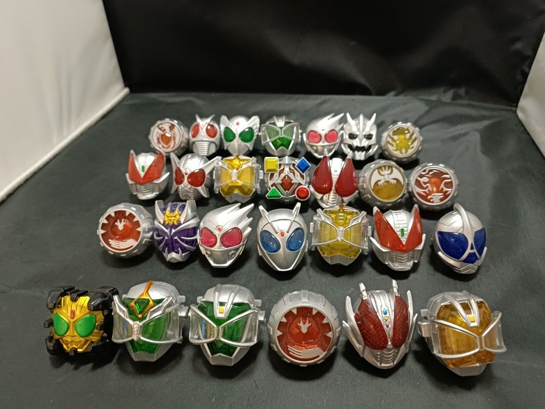 Bandai kamen rider wizard DX/SG/GP ring lot picture1,2,3,4, Hobbies & Toys, Toys & Games on ...