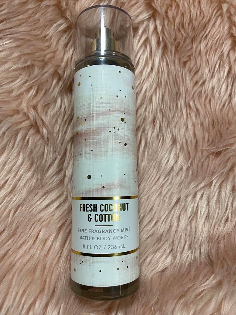 Bath&Body works - Fresh coconut & cotton. 236ml fragrance mist, Beauty ...