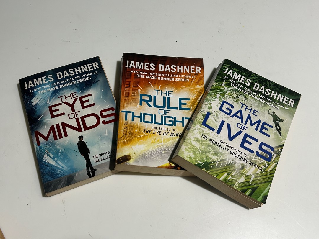 The Mortality Doctrine Series (The Eye of Minds, The Rule of Thoughts ...