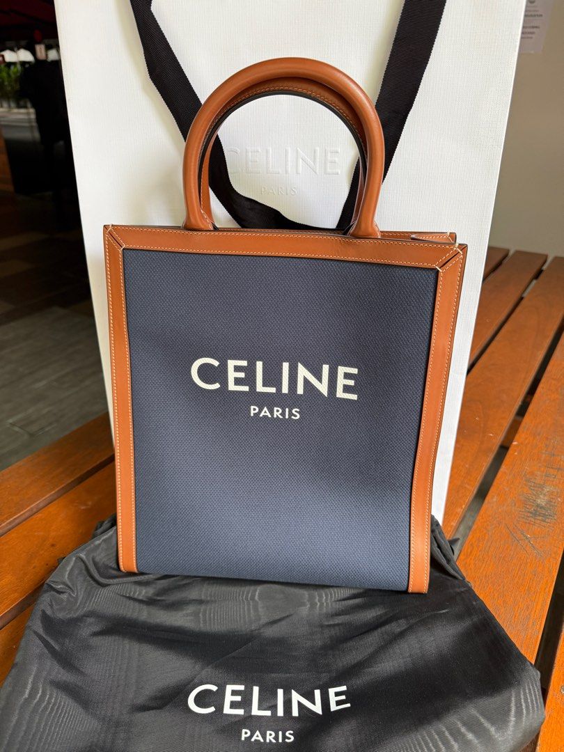 Celine Small Cabas Vertical, Luxury, Bags & Wallets on Carousell
