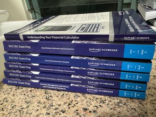 全新 2025 CFA Level 1 / 2 / 3 Kaplan Schweser Notes Exam, 興趣及遊戲, 書本 & 文具 ...