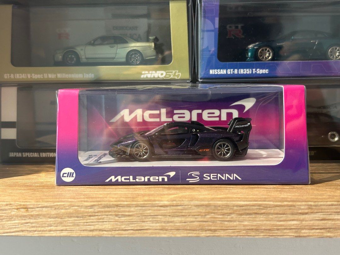 CM MODEL McLaren Senna GTR Magic Purple - HK Event 2024, Hobbies & Toys ...