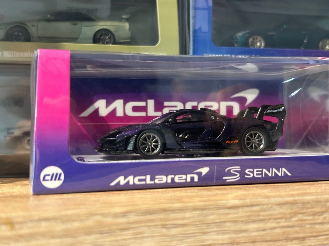 CM MODEL McLaren Senna GTR Magic Purple - HK Event 2024, Hobbies & Toys ...