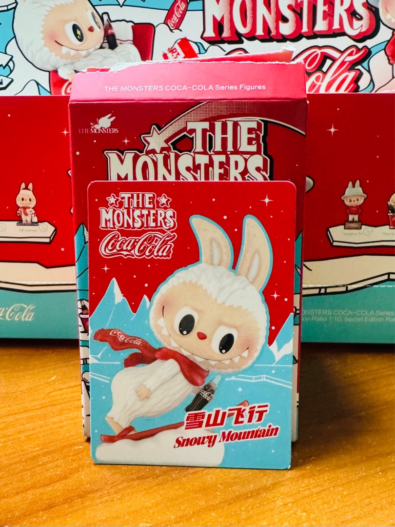 Coca Cola Labubu (Snow Mountain), Hobbies & Toys, Toys & Games on Carousell