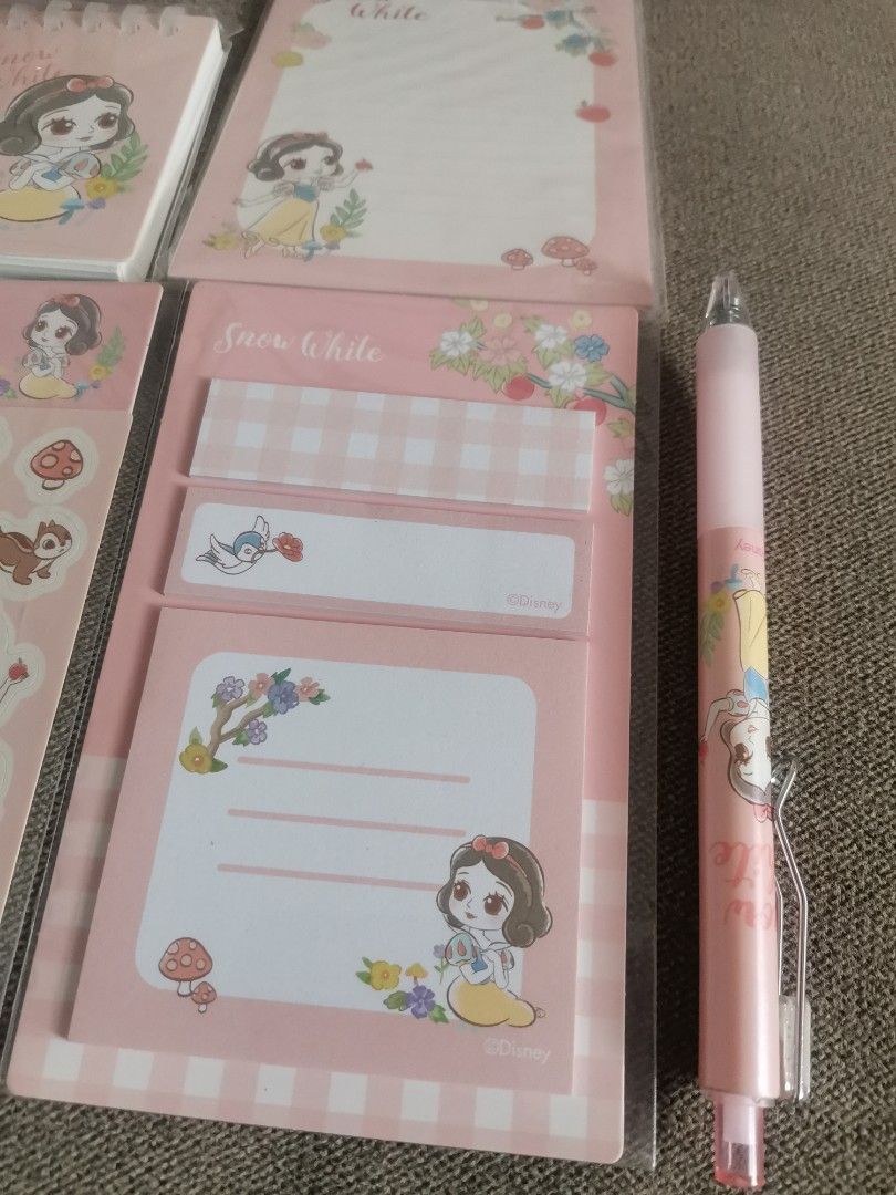Combo 5 pcs Miniso Disney Princess Snow White Mix Items, Babies & Kids ...