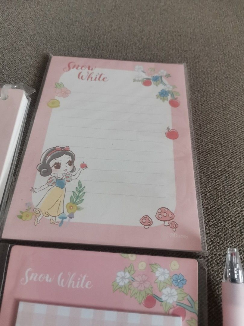 Combo 5 pcs Miniso Disney Princess Snow White Mix Items, Babies & Kids ...