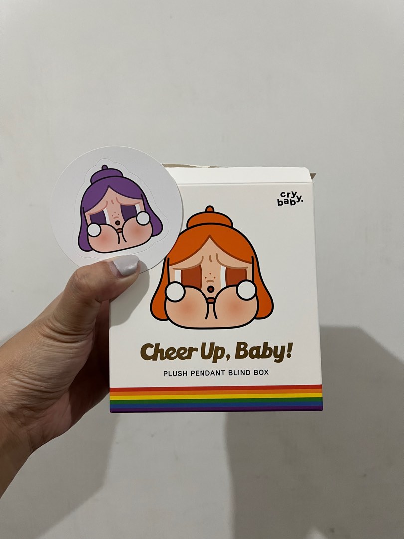 Crybaby Cheer Up, Baby! Purple, Hobbies & Toys, Memorabilia ...