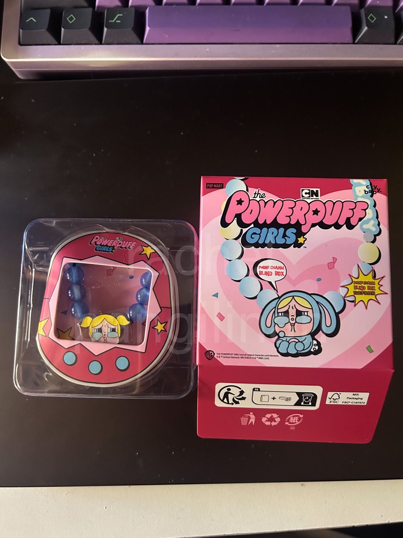 Crybaby x PPG phone charm, Hobbies & Toys, Toys & Games on Carousell