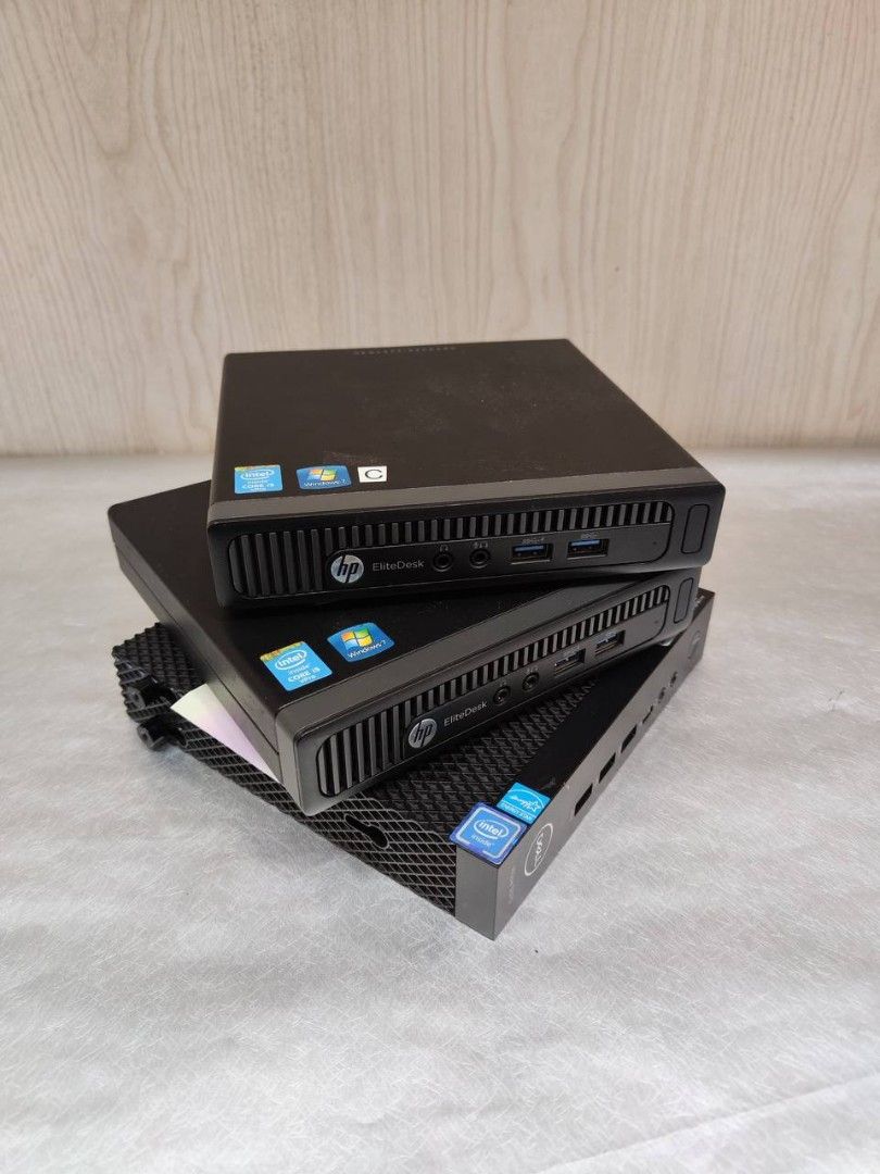 Dell HP Mini PC Intel i5 Celeron 8GB RAM 128GB SSD Micro CPU Desktop ...