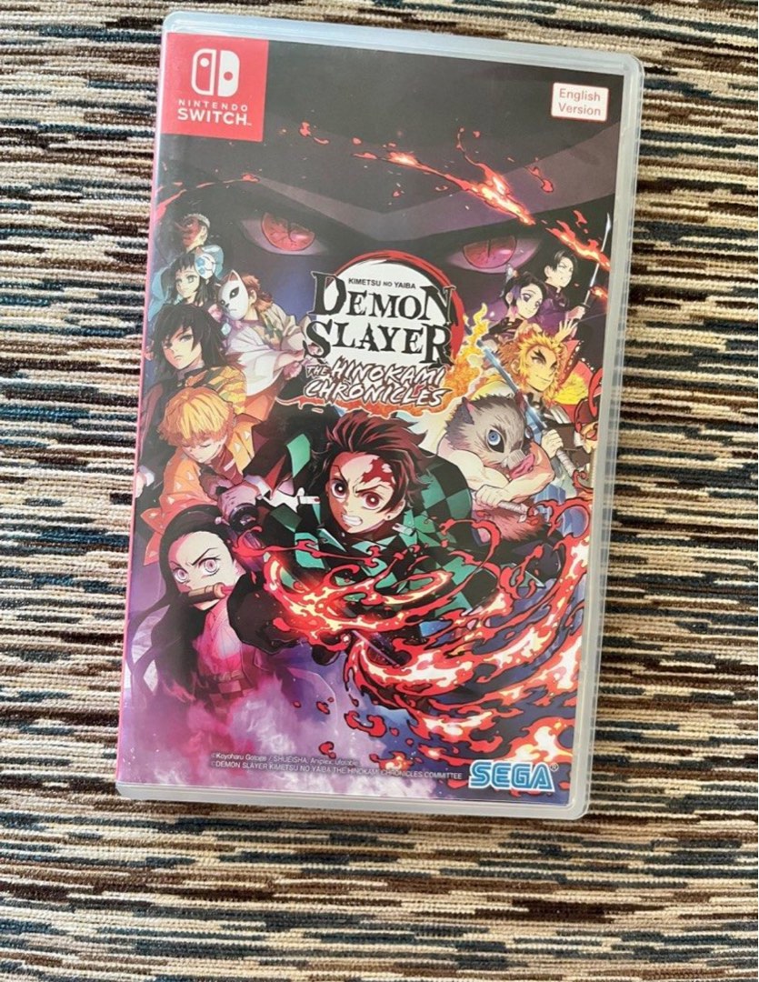 Demon Slayer Nintendo Switch Game, Video Gaming, Video Games, Nintendo ...