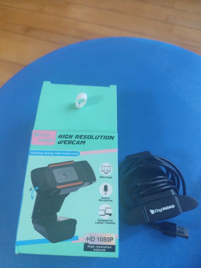 Digi Momo High resolution webcam, 電腦＆科技, 電腦周邊及配件, 網絡攝影機 - Carousell