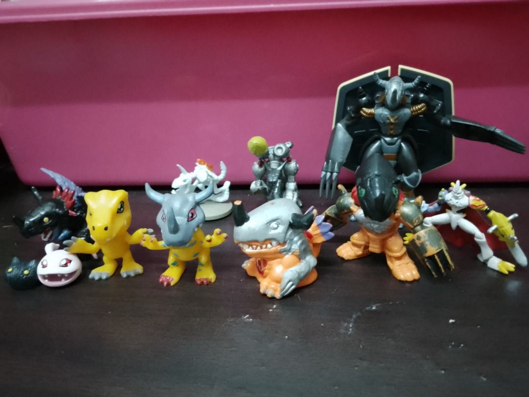 Digimon set -Botamon Koromon Agumon Greymon MetalGreymon WarGreymon ...