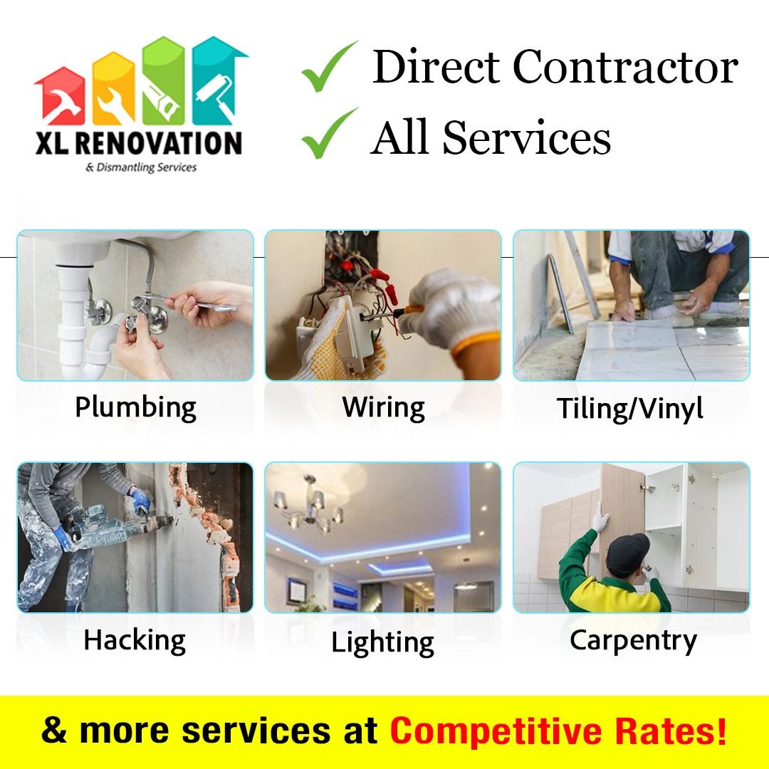 Direct Contractor Renovation All Services - Electrical work, Painting ...
