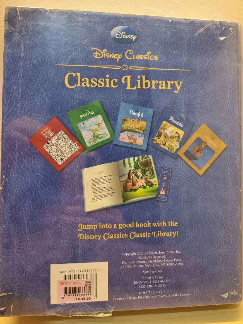 Disney Classic Library, Hobbies & Toys, Books & Magazines, Children's ...