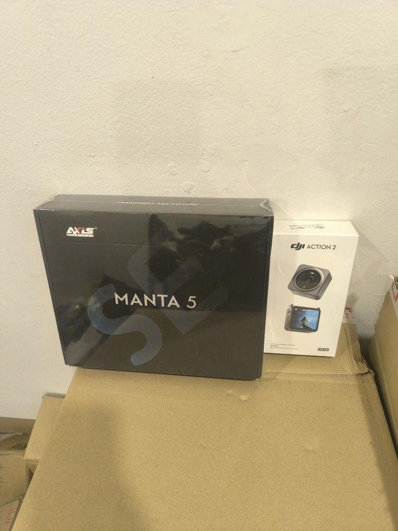 DJI Action 2 128GB Action Camera + Axisflying Manta 5 SE ELRS FPV Drone ...